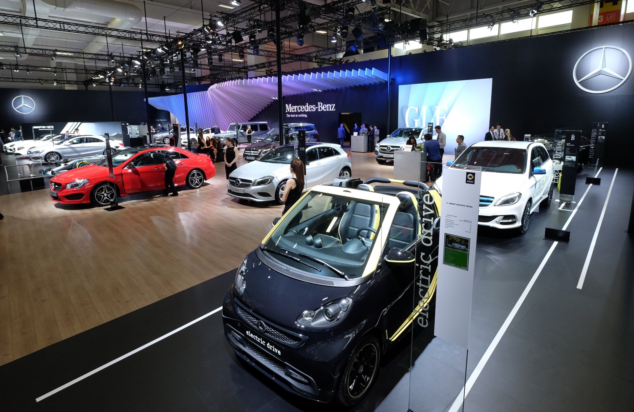 Mercedes modelleri İstanbul'da